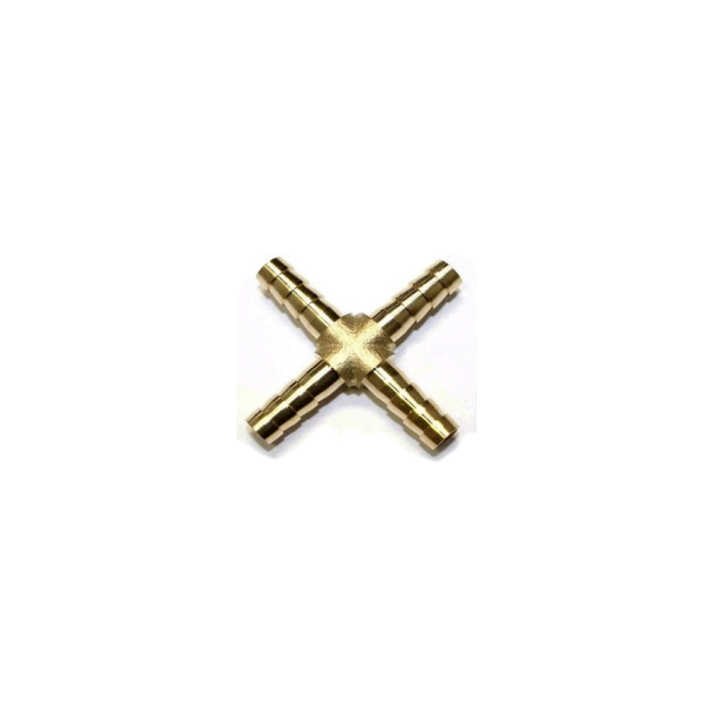 Buy Brass Cross Hose Barb JTL FITTINGS & VALVES 90-3 | Ban Soon ...