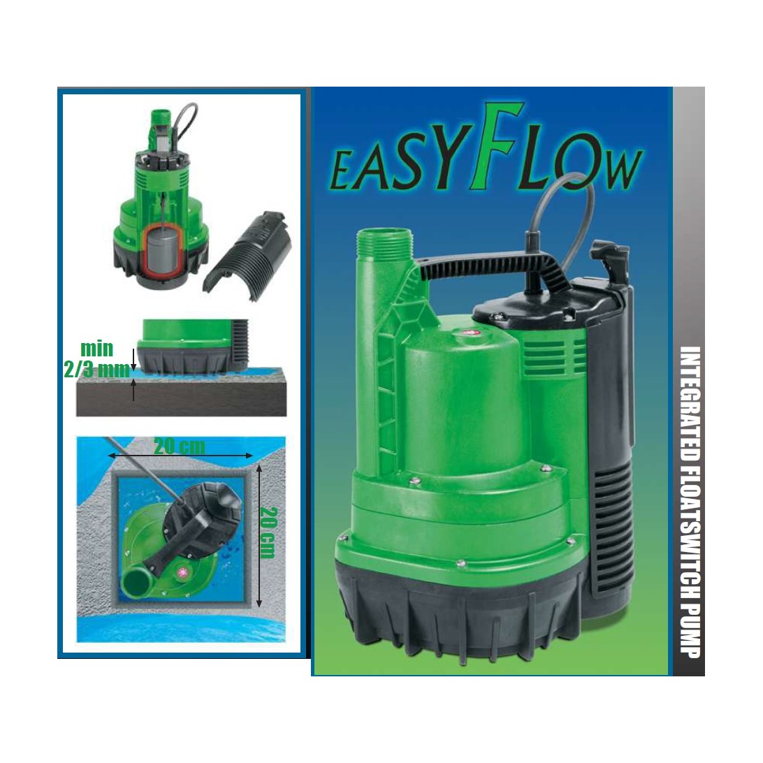 Buy EASYPUMP EASYFLOW Clean Water Pump. Submersible Pump. MODEL ...