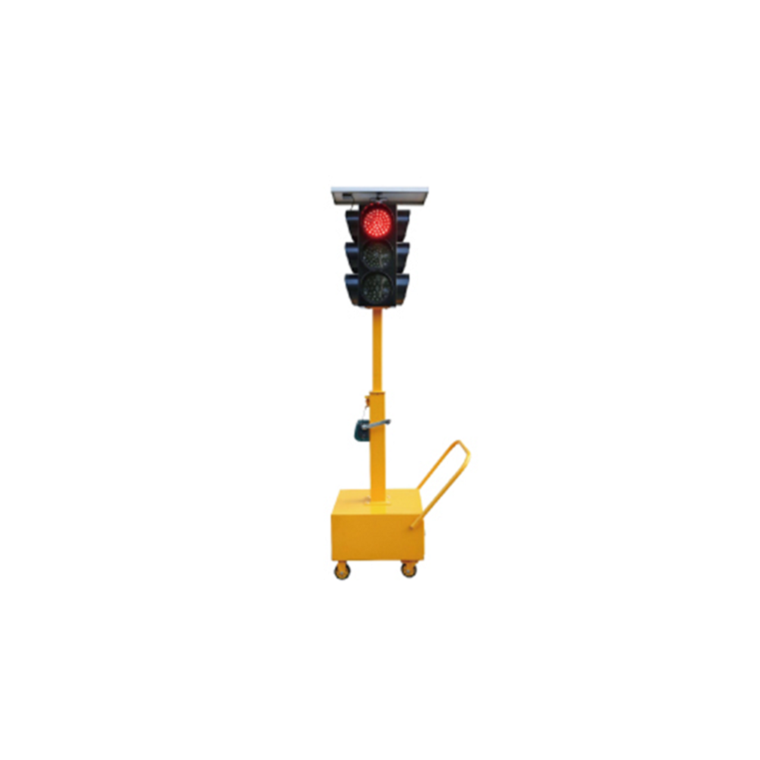 Buy Portable Traffic Light with Solar Panel, Remote Control and Wheels ...