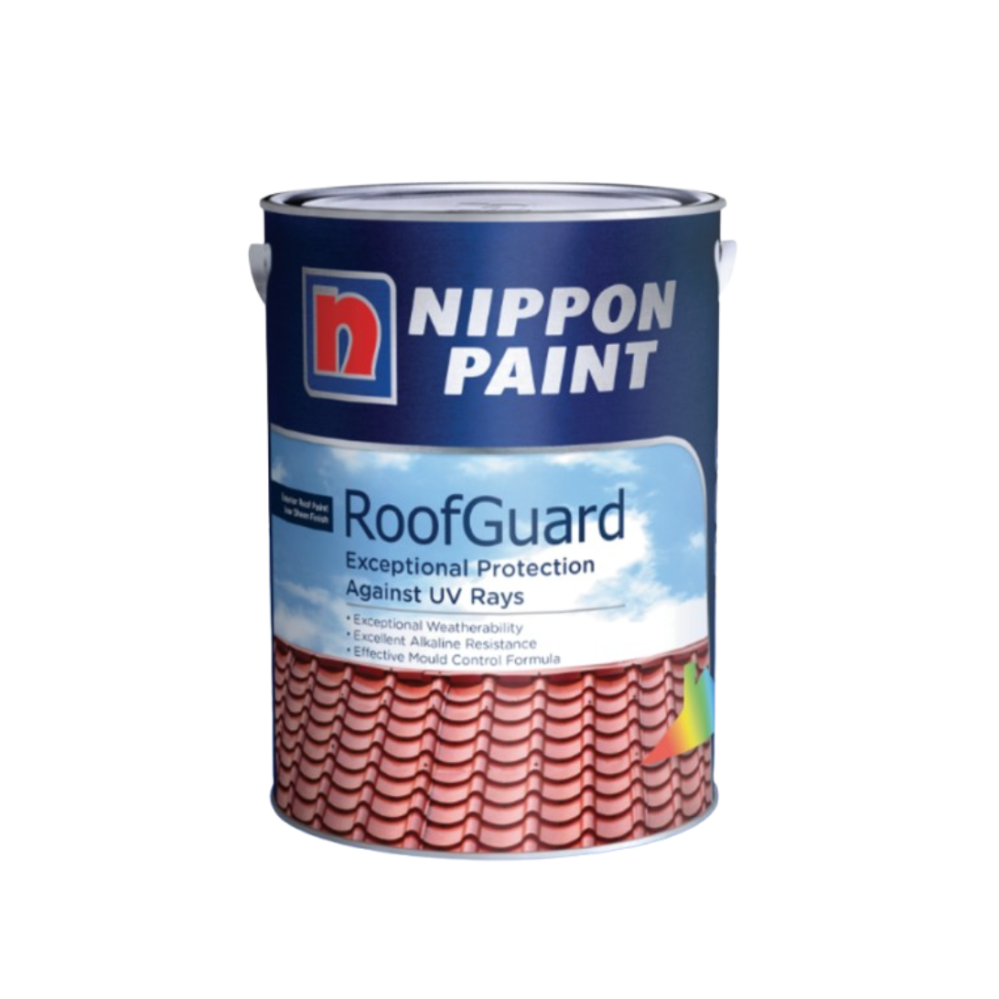 Buy Nippon Paint RoofGuard 5L. Solar Reflective. Weather Resistance ...