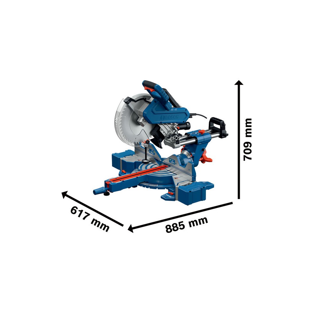 Buy BOSCH GCM 340-305D Professional Slide Mitre Saw | Ban Soon Hardware ...