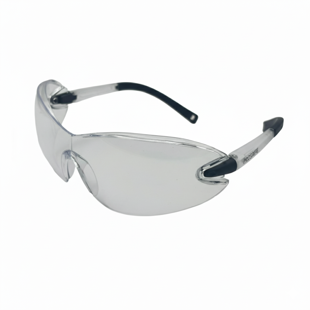 Buy 91835 Soft Rubber Temple End Safety Eyewear (Clear lens) Spectacle ...